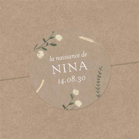 Sticker Nid Douillet II Cottonbird