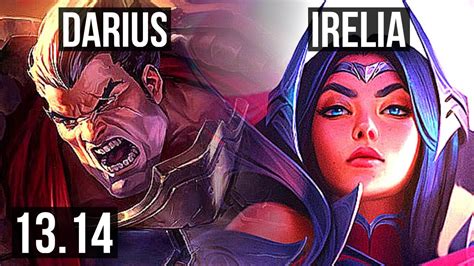 Darius Vs Irelia Top 35m Mastery 1014 6 Solo Kills 400 Games
