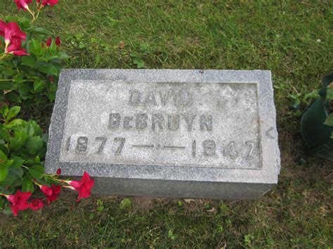 David De Bruyn 1877 1947 Find A Grave Memorial