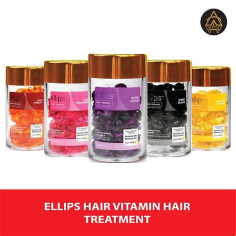 Ellips Hair Vitamin Hair Treatment Vitamin Rambut Lazada