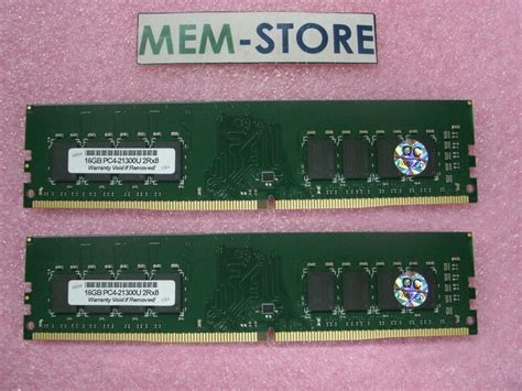32gb 2x16gb Ddr4 2666mhz Udimm Crucial Ct2k16g4dfra266 Equivalent Ram