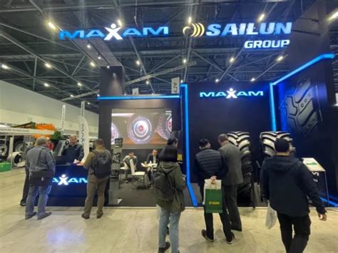 赛轮集团中亚最大农业展览会上，迈驰（maxam）农业胎惊艳亮相 哔哩哔哩