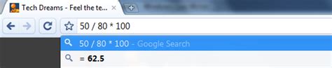Google Chrome Browser Builtin Calculator Png Tech Dreams