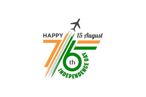 Premium Vector Happy 76th Seventy Six India Independence Day Greeting