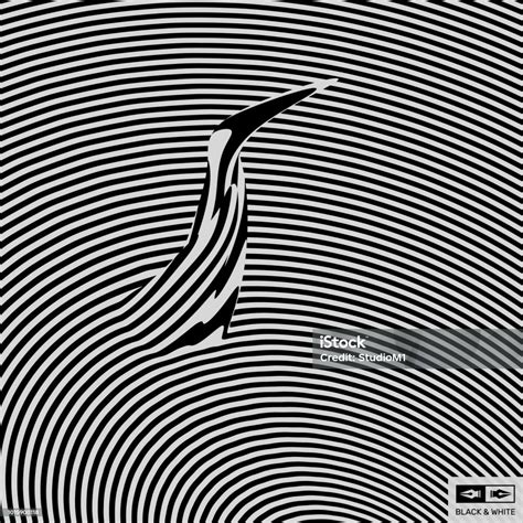 결함이 추상적인 배경 왜곡 효과 버그 및 오류입니다 흑인과 백인 디자인입니다 착시와 패턴입니다 3 차원 벡터 그림입니다 3차원 형태에 대한 스톡 벡터 아트 및 기타 이미지