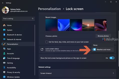 Cara Menampilkan Widget Weather Di Lockscreen Windows 11 WinPoin