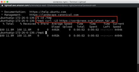 how to install wordpress with nginx on aws lightsail complete tutorial