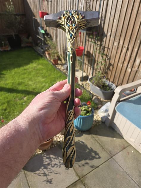 Feanors Hammer From The Rings Of Power Etsy