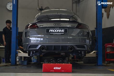 Audi Tt 8s Gen 3 ติดตั้งสปริงโหลด Eibach จากเยอรมัน Prodrive Thailand