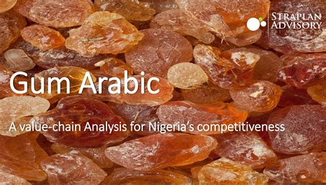 Gum Arabic Value Chain Analysis Straplan Advisory