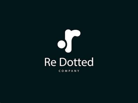 R 문자 로고 디자인 점이 있는 R 유형 로고 독창적이고 독특한 문자 R 로고 디자인 템플릿 프리미엄 벡터