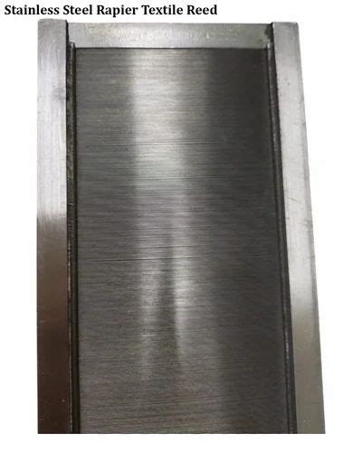 Silver Stainless Steel Rapier Textile Reed Packaging Type Wooden Box