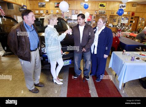 L R Skip George Of The Sentinels Of Freedom Robin Groth Owner Of Groth Bros Chevrolet In