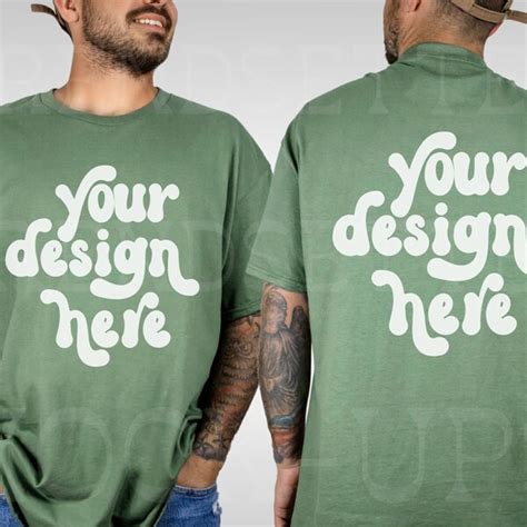 Sage Green Mens Shirt Etsy