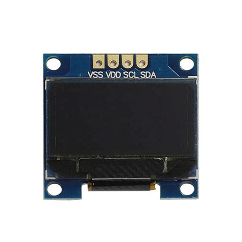 0 96 Inch I2c Iic 4pin Oled Display Module Blue