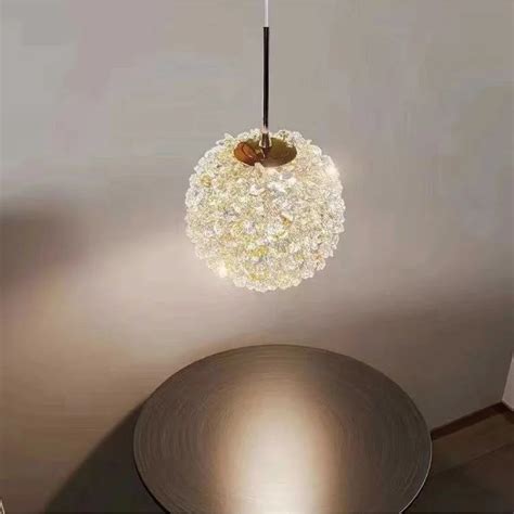 Crystal Globe Pendant Light Luxury Crystal Pendant Light Crystal