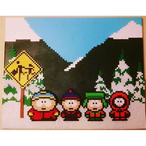 Les 151 Meilleures Images Du Tableau South Park Pixel Artperler Beads Sur Pinterest South
