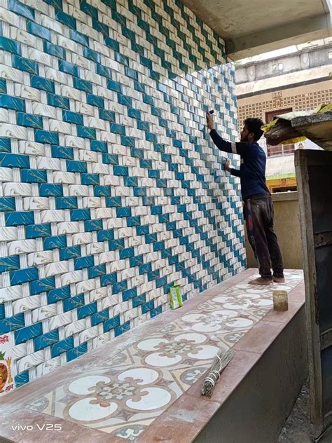 Ceramic Glossy Elevation Tile Size 1x1 5 Feet 300x450 Mm At ₹ 300 Box In Bhubaneswar