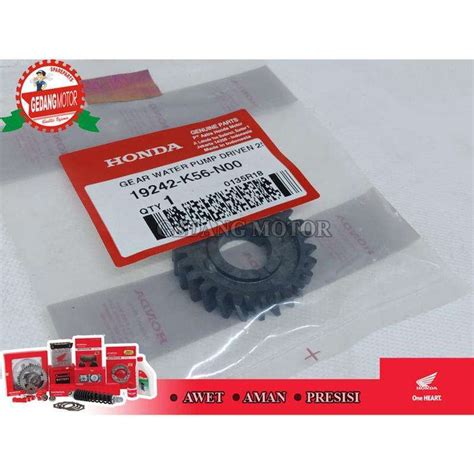 Promo GEAR GIR GIGI POMP RADIATOR WATER PUMP SONIC 150R CBR150R GTR 150