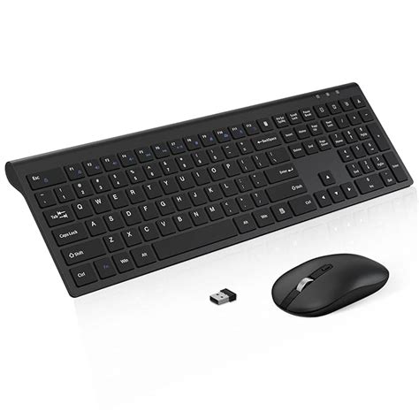 Buy Cimetech Full Sized Wireless Keyboard And Mouse Combo Ultra Slim And Quiet