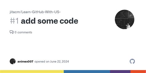 Add Some Code Issue Jitacm Learn Github With Us Github