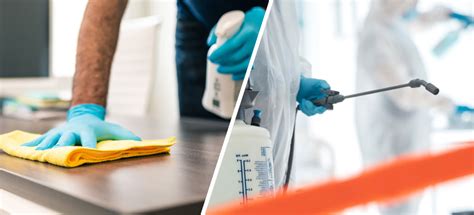 Understanding The Crucial Difference Between Cleaning And Disinfecting