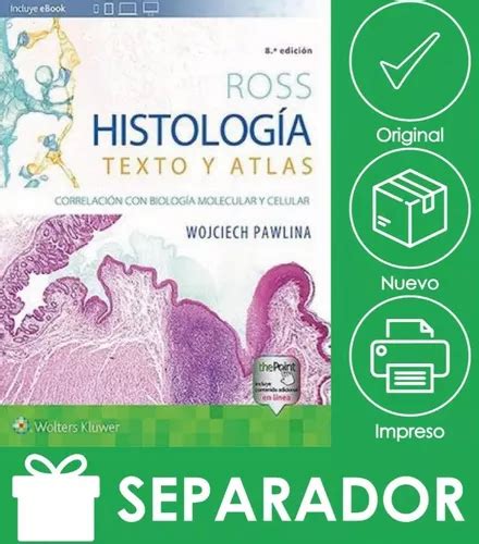 Ross Histología Texto Y Atlas Ed Original Envío gratis