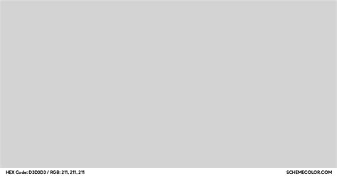 D3d3d3 Hex Color Code
