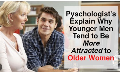 Reasons Why Younger Men Are Attracted To Older Women Vibes Corner