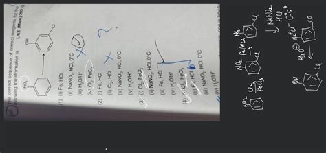 92 The Correct Sequence Of Correct Reagents For The Following Transforma