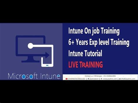 Amitra Jit On Linkedin Learn Intune From Basic To Advance Intune L1