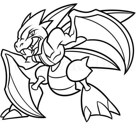 Draw Scyther From Pokemon Pokemon Go Coloring Page Trace Drawing