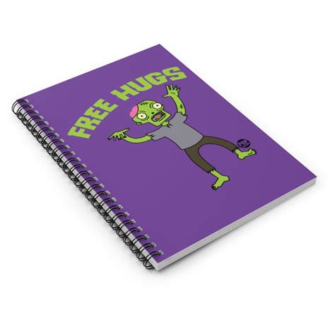 Free Hugs Zombie Notebook The Pop Factory
