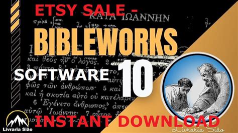 Bibleworks 10 33 Modules Lifetime Licenses Etsy