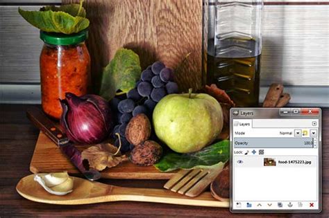 PhotoEffect Add A Graphic Watermark To Photo In GIMP Easy