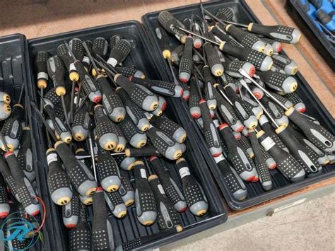 3 Trays Of BAHCO Screwdrivers Roller Auctions