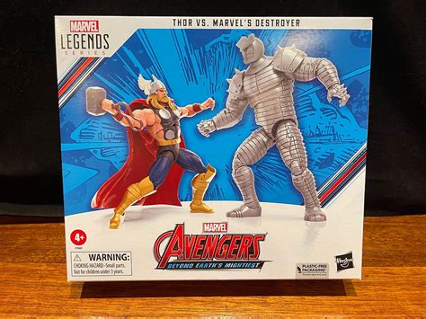 Marvel Legends THOR VS DESTROYER Avengers 60th Anniversary RAWSTARWARS