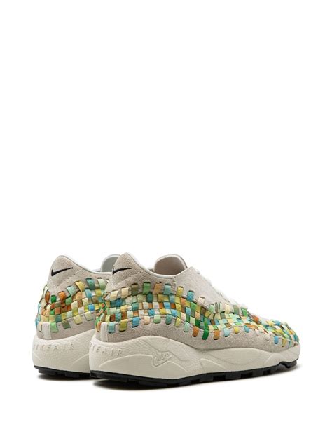 Nike Multicolor Air Footscape Woven Sneakers In Summit Whiteblack S