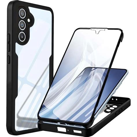 360 전면 양면 스크린 보호대 케이스 삼성 갤럭시 A54 5g A34 A24 4g A14 5g A04s A04 용 충격 방지