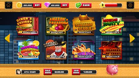 Slot Machine Game Ui Design Behance