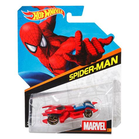 Hot Wheels Marvel Spider Man 164 Scale Die Cast Character Car The