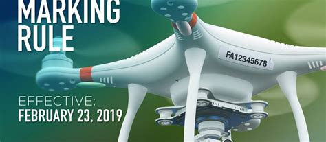 Faa Updates Suas Registration Marking Rule Drone Academy