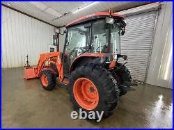 2008 Kubota L4740hstc Cab 4wd Loader Tractor Mowers And Tractors