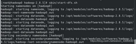 海量数据管理第一次作业6启动hdfs和yarn服务并 A通过jps查看主节点和从节点进程 B通过hdfs Dfs Csdn博客