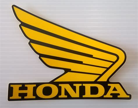 Auto And Motorrad Teile Honda Wing Fuel Tank Decal Wings Sticker 2 X