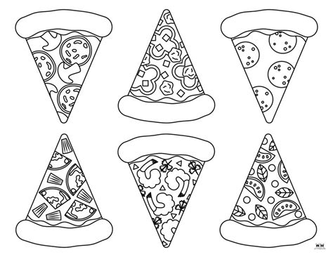 Pizza Coloring Pages 32 FREE Printables PrintaBulk
