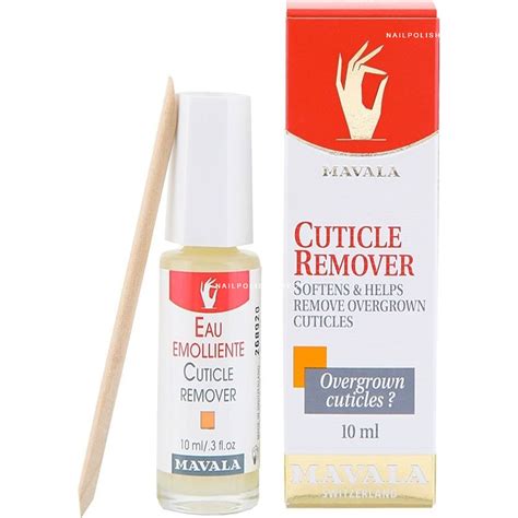 Mavala Cuticle Remover Softens And Helps Remove Overgrown Cuticles 10ml