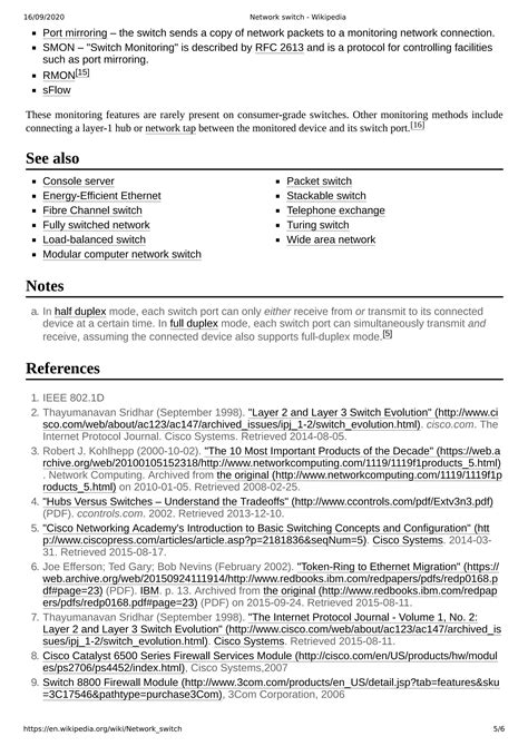 Network Switch Notes Pdf