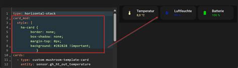 Changing Background Color Of Vertical Horizontal Stack Card Or Section