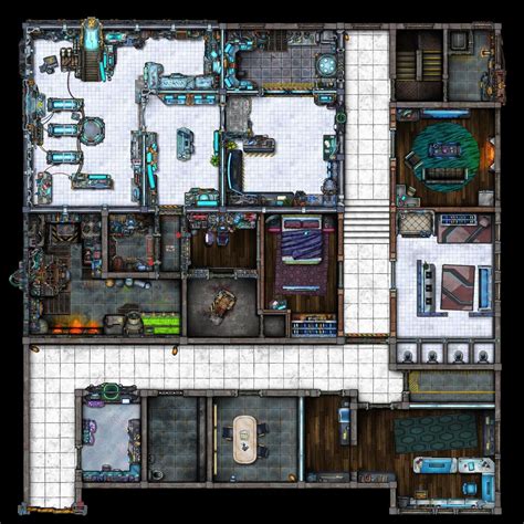 Dread Maps On Instagram A Science Lab And Law Enforcement Holding Area Part Of My Ongoing